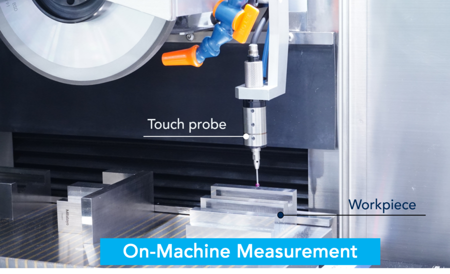 What is "On-machine measurement" for grinding machines using touch ...